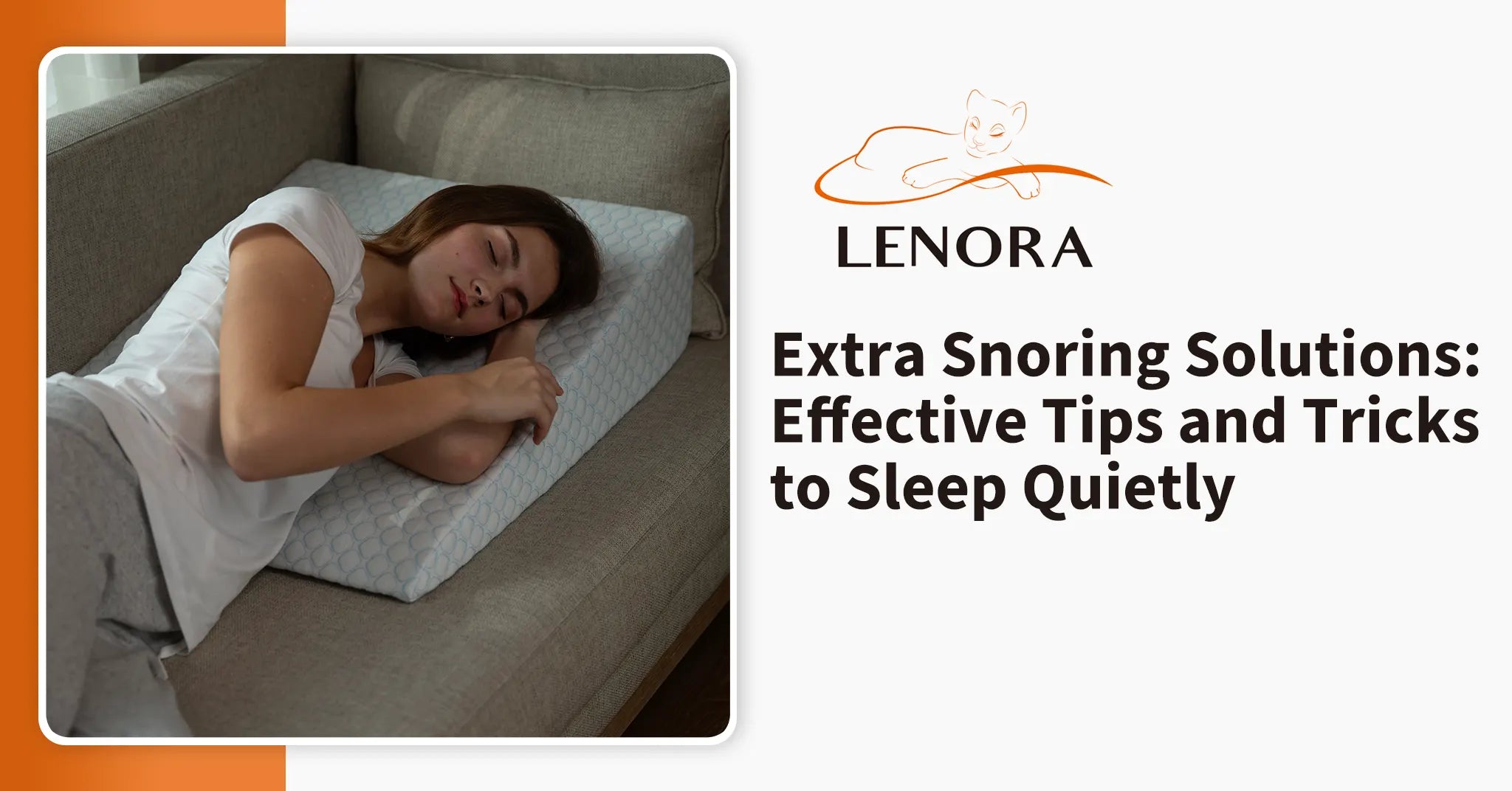 Extra Snoring Solutions: Effective Tips and Tricks to Sleep Quietly – LENORA