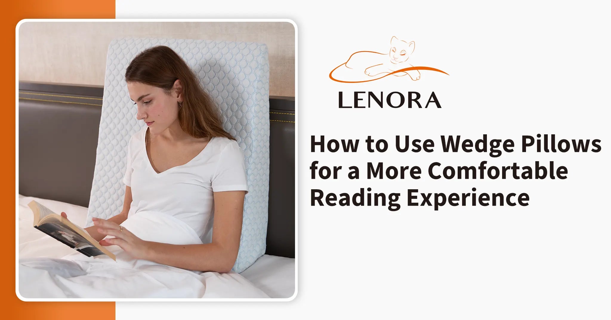 How to Use Wedge Pillows for a More Comfortable Reading Experience – LENORA
